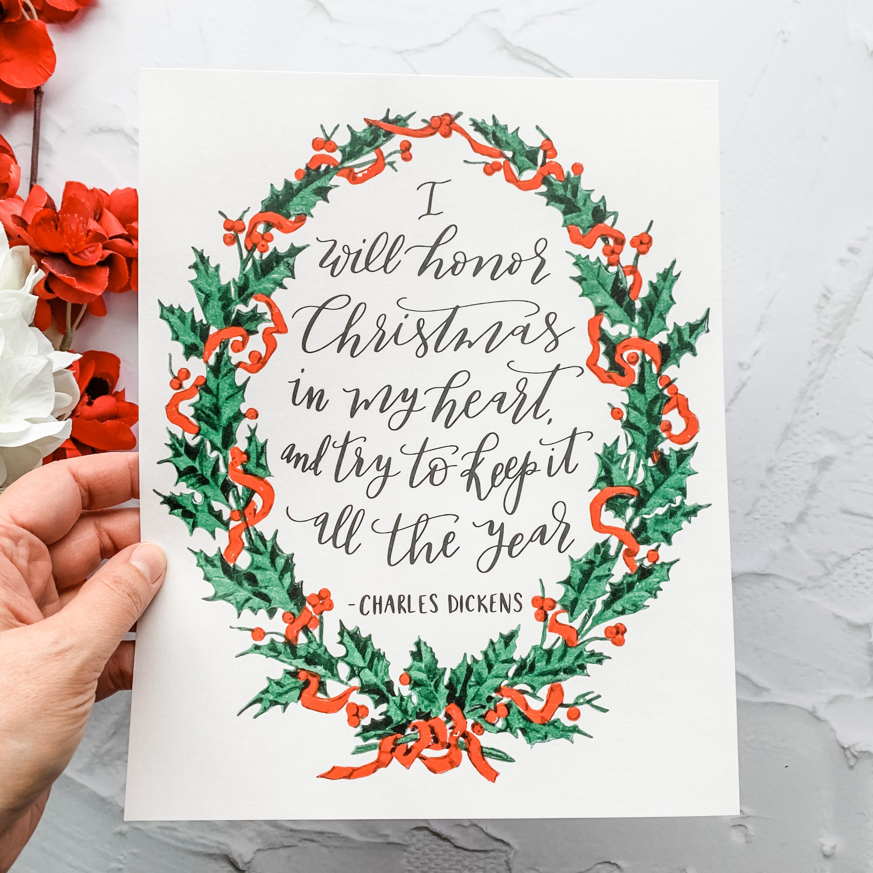 Art Print - A Christmas Carol Charles Dickens – The Literary Book Club