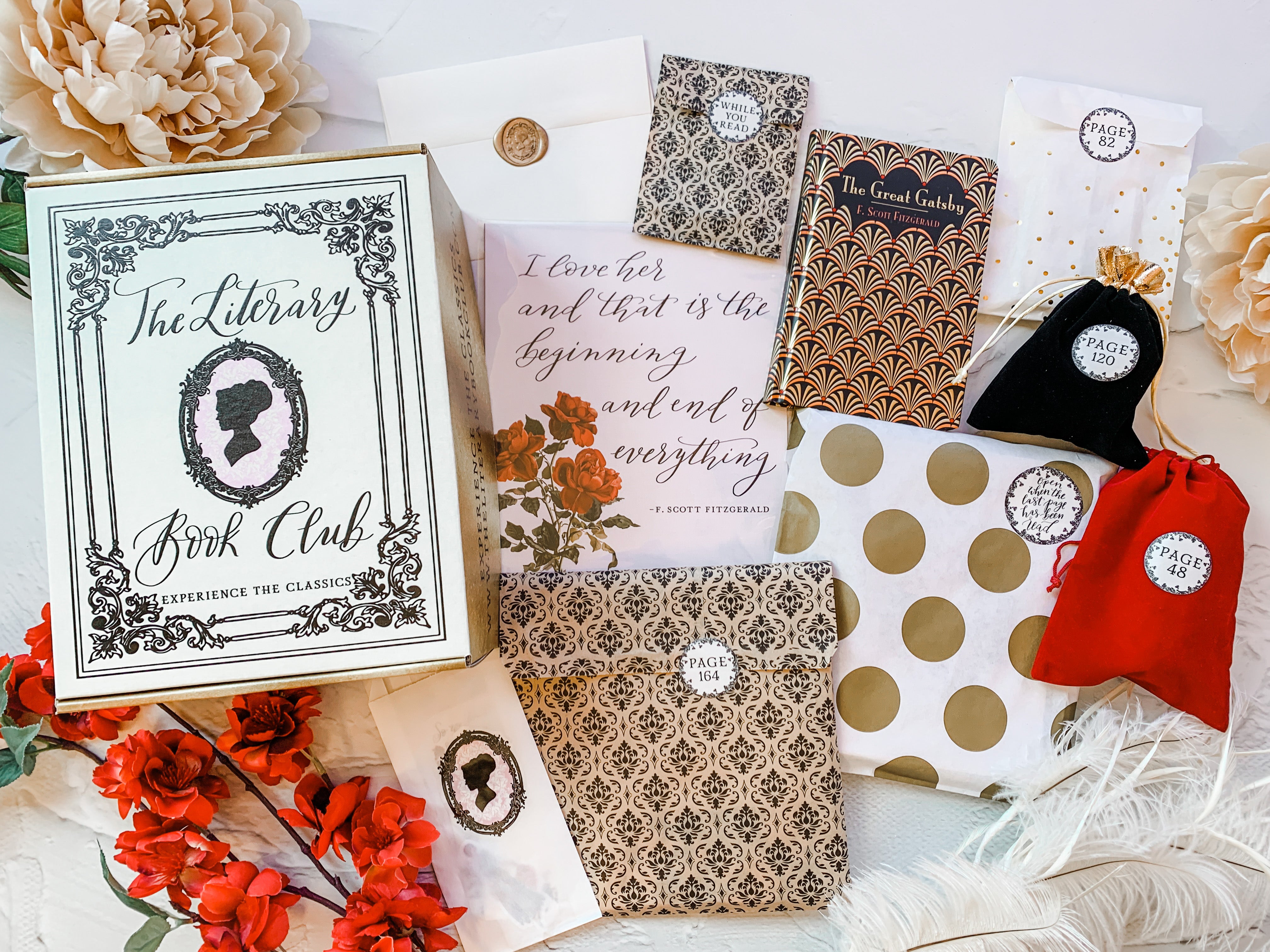 THE GREAT GATSBY - LIMITED EDITION BOX 2022 – The Literary Book Club