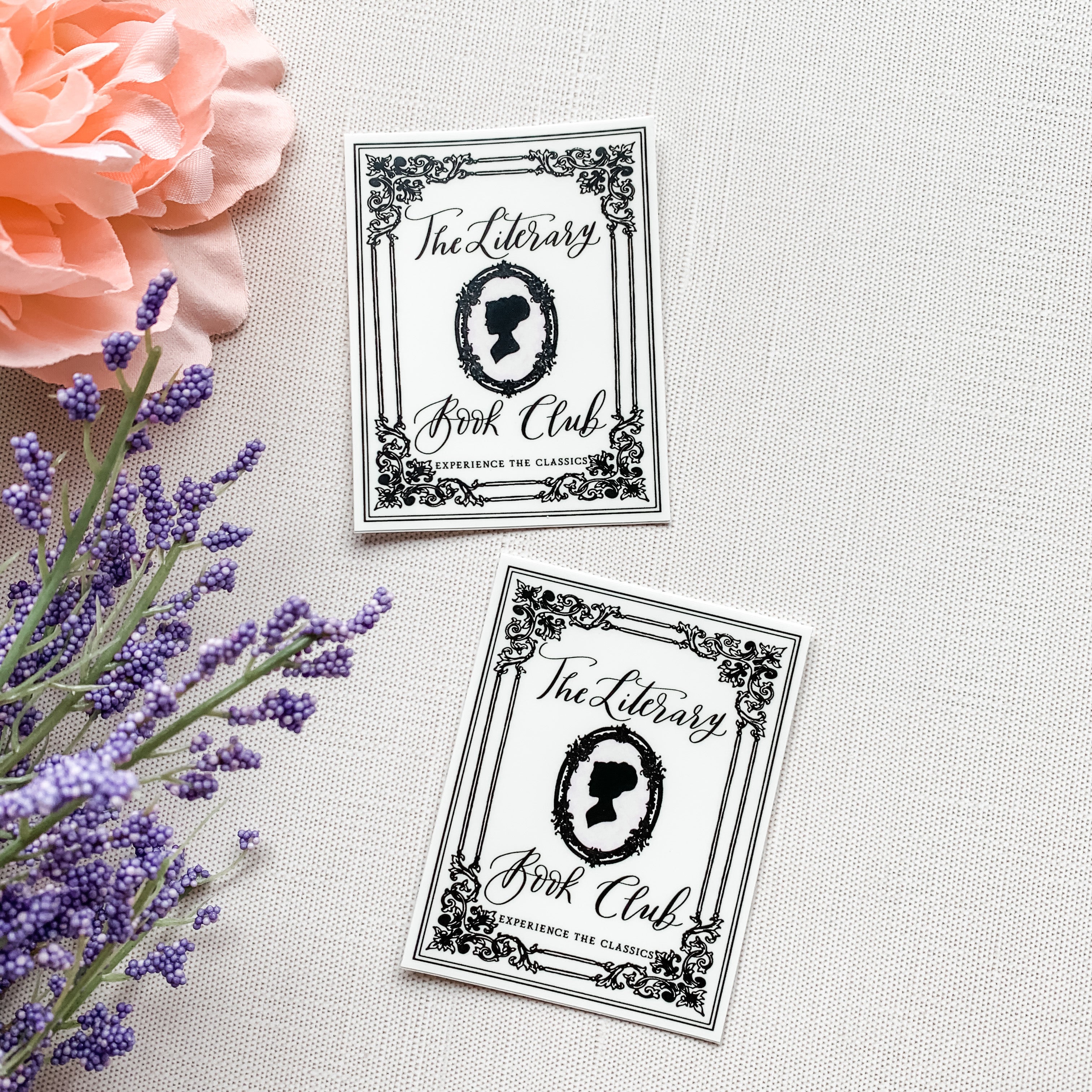 The Literary Book Club Sticker Decal