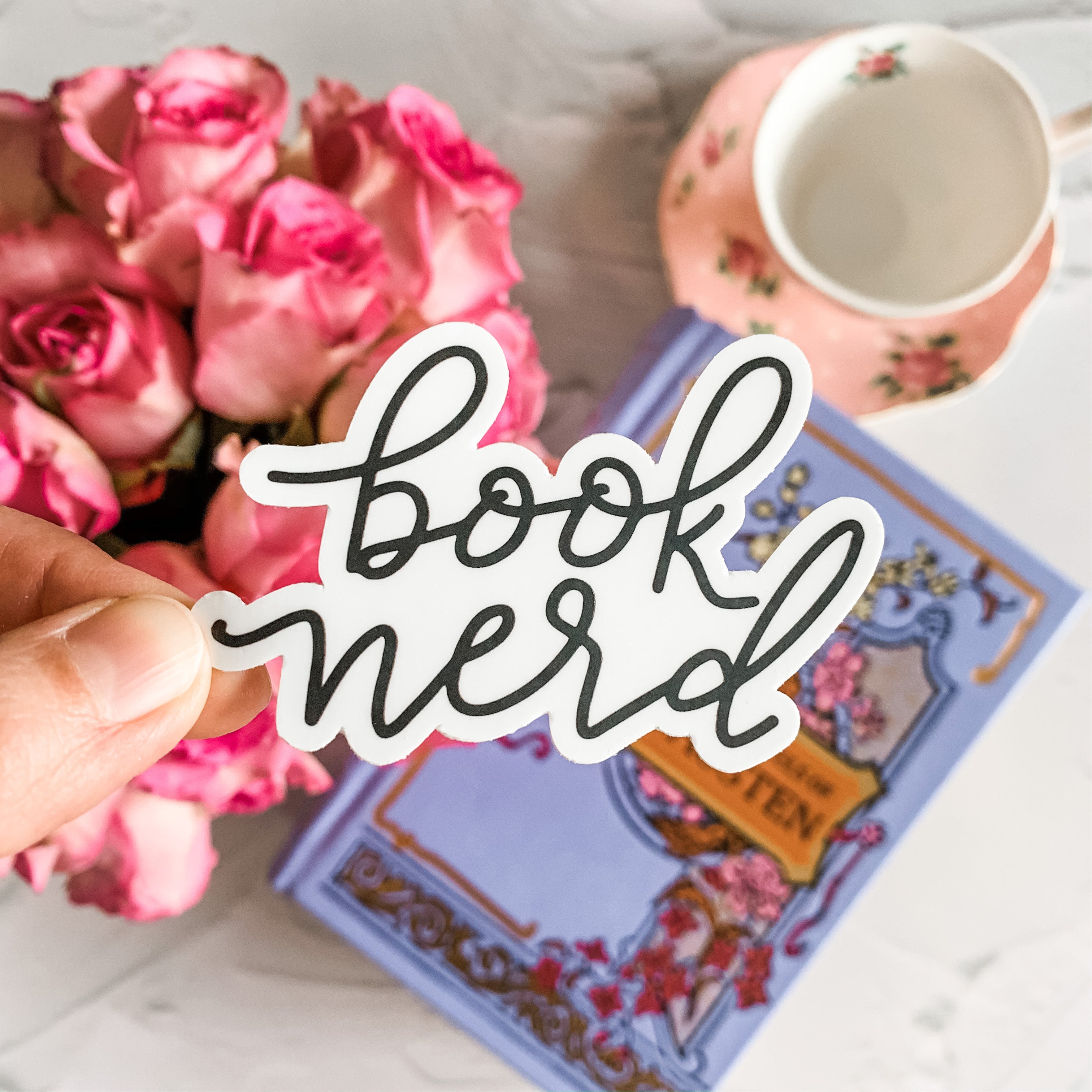 Book Nerd Sticker Decal – The Literary Book Club